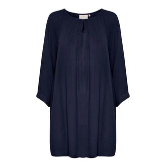 Kaffe Midnight Marine Tunika Top - - Blouses & Shirts - Damen - Blau - S