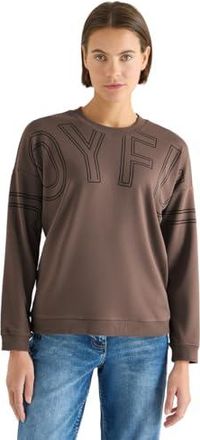 Cecil T-Shirt avec imprimé sur Le Devant Urban Taupe XXL