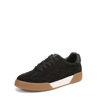 Naturalizer Damen Cami Turnschuhe mit Schn&uuml;rung, Weite Passform, Schwarzes Wildleder, EU 40.5