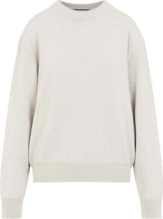 Jacquemus Pull Col Rond - Beige Clair