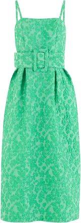 Rosie Assoulin robe mi-longue Artichoke - Vert