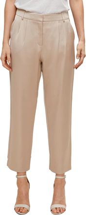 Comma Regular: 7/8-Hose aus Satin