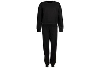 Emporio Armani Sweater Damen Trainingsanzug Baumwolle ICONIC TERRY