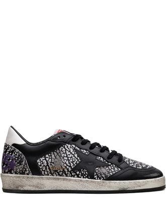 Golden Goose baskets Ball Star imprimées - Noir