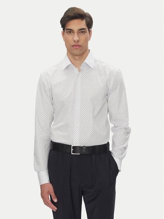 HUGO BOSS Hemd H-Hank-Kent-C1 50545147 Weiß Slim Fit