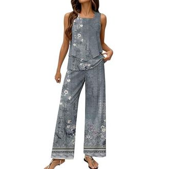 Generic Ensemble de v&ecirc;tements de d&eacute;tente pour femme - Tenue deux pi&egrave;ces pour femme - Pull &agrave; manches longues et col rond - Haut et pantalon long - Surv&ecirc;tement 