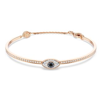 Swarovski Symbolica Armreif, Auge, Mehrfarbig, Ros&eacute;gold-Legierungsschicht