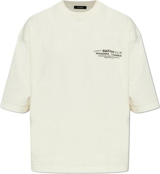 Willy Chavarria Homme, Tops, Beige, Taille: S Panaderia T-Shirt