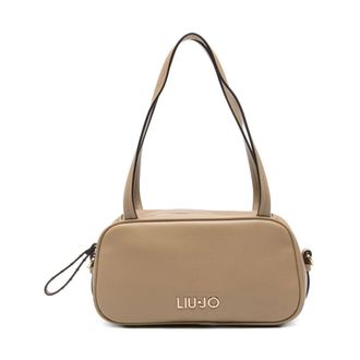 Liu Jo Femme, Sacs, Beige, Taille: ONE Size Sac bandouli&egrave;re Logo
