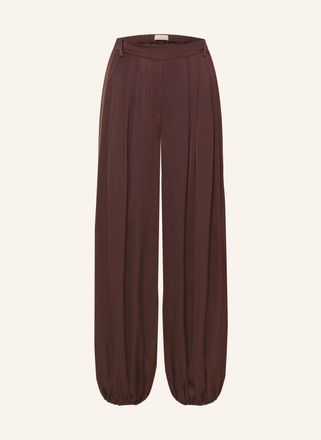 IVI Collection Ivi Collection Satinhose Mit Seide braun