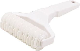 KitchenCraft Gitterkuchenwalze, Kunststoff, Weiß, 21 x 13 cm