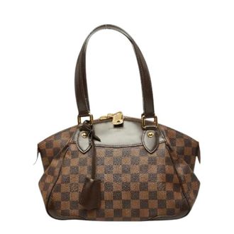 Louis Vuitton Sac &agrave; main Verona PM Damier Pre-owned - Femme - Pre-owned - Brun - Taille: ONE Size