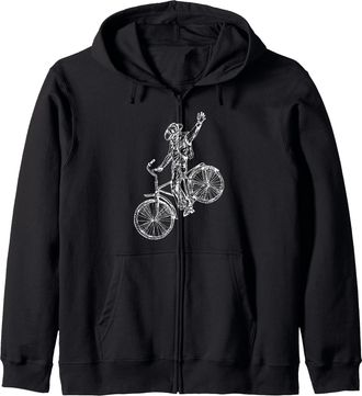 Seembo Cowboy Radfahren Fahrrad Lustig Biker Biking Reiten Fahrrad Kapuzenjacke