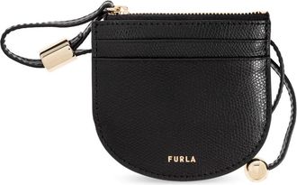 Furla Femme, Accessoires, Noir, Taille: ONE Size Card Case Laura Small