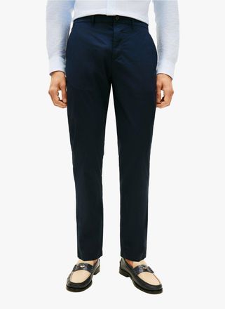 Tommy Hilfiger Pantalon chino Harlem en coton m&eacute;lang&eacute;