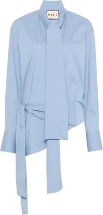 Plan C Plan C, Damen, Blusen & Hemden, Blau, 2XSGr&ouml;&szlig;e