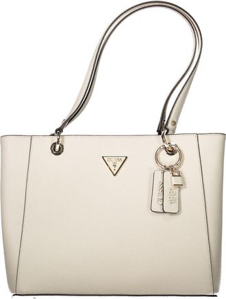 Guess Beige Polyethylen-Handtasche