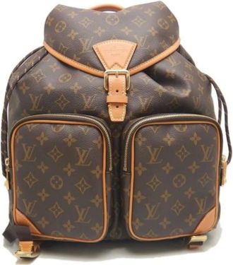 Louis Vuitton unisex, Pre-owned, Brun, Taille: ONE Size Sac &agrave; dos en toile Pre-owned