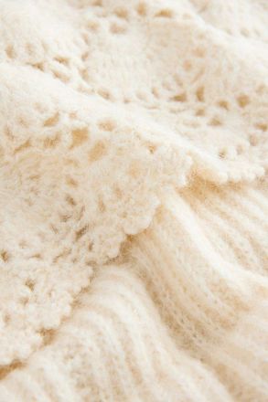 Next Strickpullover Rippstrickpullover mit geh&auml;keltem Matrosenkragen (1-tlg)