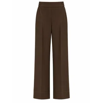 Marella Draghi Weite Hose - - Trousers - Damen - Braun - 2XS