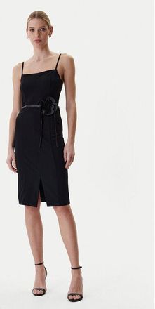 Guess Coctailkleid W6RK0G KC9O0 Schwarz Regular Fit