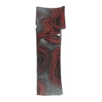 Jean Paul Gaultier Asymmetrischer Rock mit verschwommenem Rosenmuster - - Skirts - Damen - Mehrfarbig - S