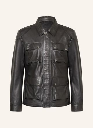 Milestone Lederjacke Msalexis schwarz