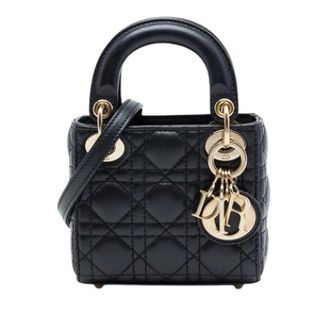 Dior Pre-owned Sac bandouli&egrave;re matelass&eacute; - Femme - Pre-owned - Noir - Taille: ONE Size