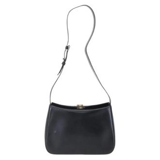 Ferragamo Pre-owned Leder Schultertasche - - Pre-owned - Damen - Schwarzk - ONE SIZE