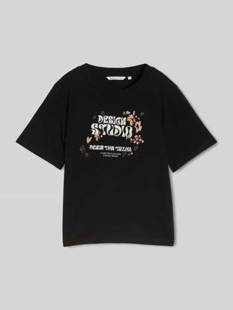 Tom Tailor Denim Regular Fit T-Shirt aus reiner Baumwolle