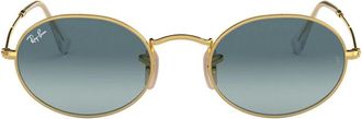 Ray-Ban unisex, Accessoires, Jaune, Taille: 51 MM Rb3547 Oval Lunettes de soleil