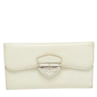 Louis Vuitton Pre-owned Leder Portemonnaie - - Pre-owned - Damen - Wei&szlig; - ONE SIZE