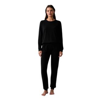 Emporio Armani Femme, V&ecirc;tements de nuit et de d&eacute;tente, Noir, Taille: 36 FR Ensemble Pyjama Deux Pi&egrave;ces