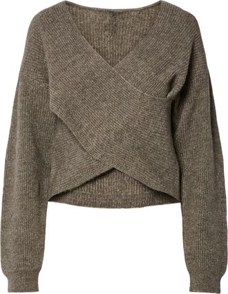 Pieces Pcsilly Ls Rev Wrap Knit Noos Bc