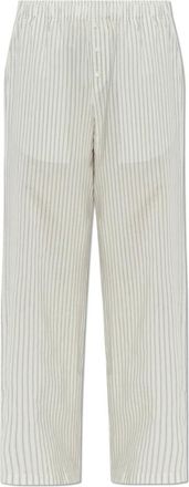 R&oacute;he Femme, Pantalons, Gris, Taille: 36 FR Pantalon Large en Soie
