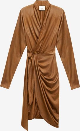 Isabel Marant Robe Aleora - Femme - Cognac - Taille 34 - Isabel Marant