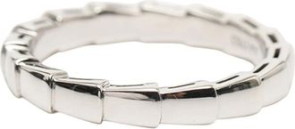 Bulgari Ring - 18K White Gold Serpenti Viper Ring - Gr. ONE SIZE - in Silber - f&uuml;r Damen