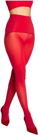 Heist Studios Femme, Sous-v&ecirc;tements, Rouge, Taille: 44/46 FR The Sixty Opaque Tights