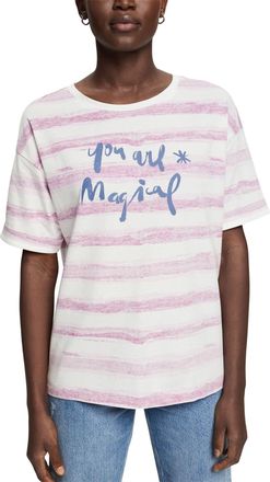 Esprit Damen 032EE1K321 T-Shirt, 111/OFF White 2, M