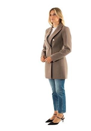 Morgan 252-GCHA Blouson, Taupe, 46 Femme