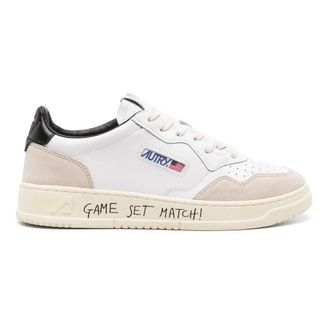 Autry Homme, Chaussures, Blanc, Taille: 45 EU Medalist Low Baskets