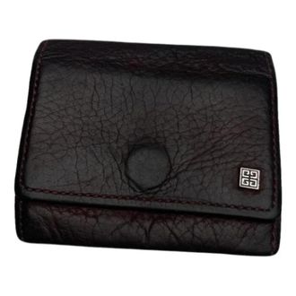 Givenchy Pre-owned Leder-Geldb&ouml;rse - - Pre-owned - Damen - Lila - ONE SIZE