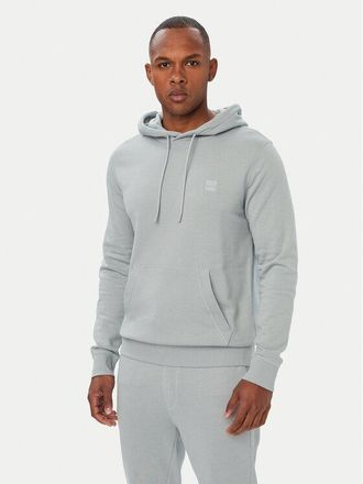 HUGO BOSS Sweatshirt Wetalk 50509314 Hellgrau Regular Fit