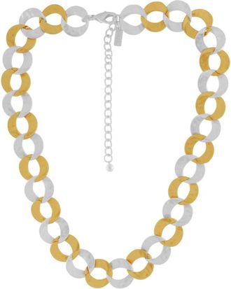 Dansk Copenhagen Audrey In:store Collier Court 2 Tons - Femme - Accessoires - Jaune - Taille: ONE Size