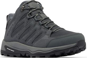 Columbia Herren Redmond IV Waterproof Mid Rise Trekking-und Wanderstiefel, Graphite, Citron Haze, 41.5 EU