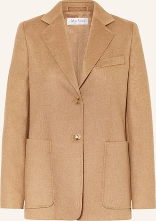 Max Mara Kamelhaar-Blazer Belluno braun