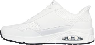 Skechers Mens Uno-Banksia Luxe Hands Free Slip-ins Sneaker, wht, 45.5 EU