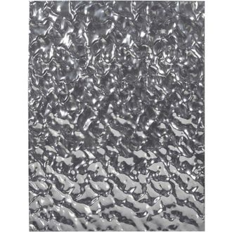 Beliani Wandobjekt COIMBRA Metall 79 cm Silber
