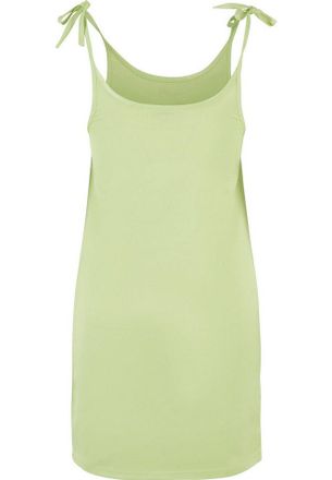 Karl Kani A-Linien-Kleid Karl Kani Damen KW221-060-1 KK Signature Satin Kleid (1-tlg)