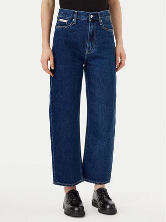Calvin Klein Jeans Jeans Barrel J20J225004 Dunkelblau Loose Fit